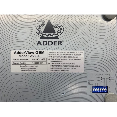 Adder AVG4 AdderView Gem Switch