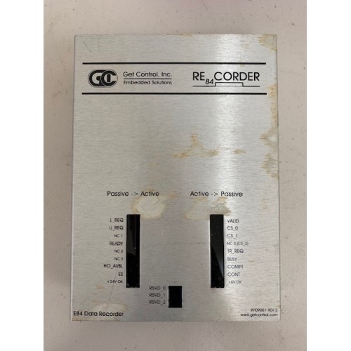GET Control Inc. INT09001 E84 Data Recorder