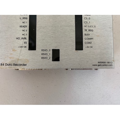 GET Control Inc. INT09001 E84 Data Recorder