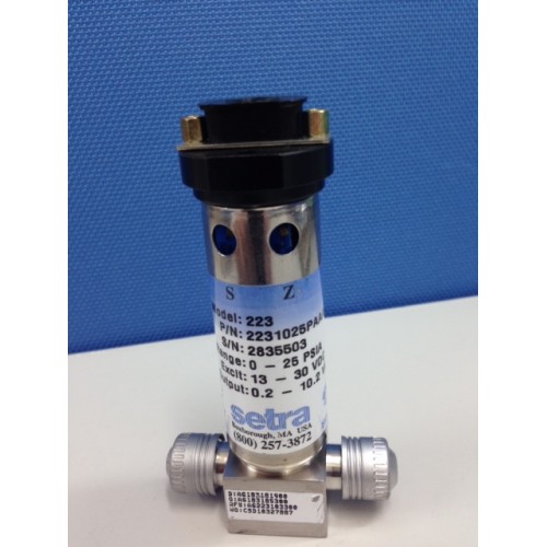 Setra 2231025PAAA59D9FU1 Model 223 Ultra High Purity Flow-Through ...