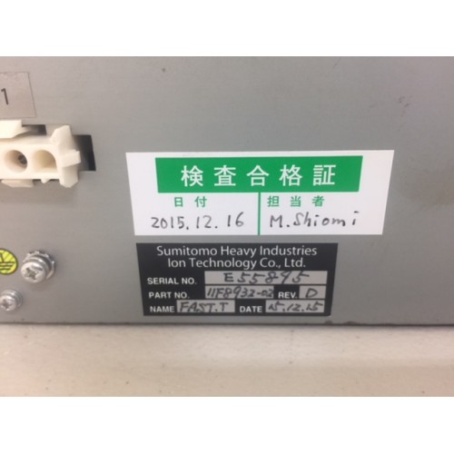 Sumitomo 11F8932-02 Electrostatic Clamp Controller