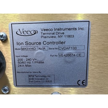 Veeco VE426674-CE MKII + HO Ion Source Controller