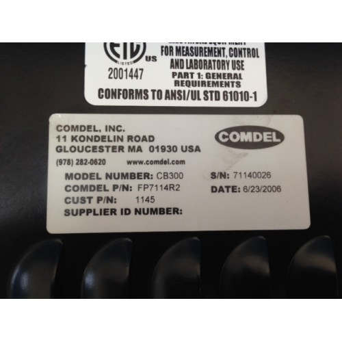 COMDEL CB300 13.56 MHz RF Generator