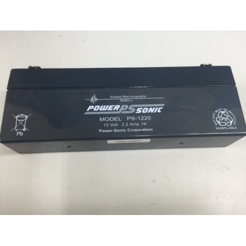 Power Sonic PS-1220 Sealed Rechargeable Battery 12 Volt 2.2 Ah