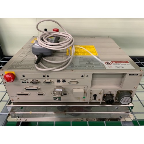DENSO RC5-SBA Robot Controller W/ MP5E4 Teach Pendant and cables