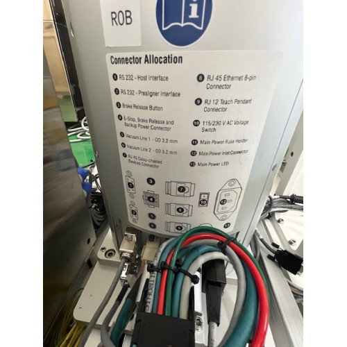 isel IWH-BA13S20HDF-1 Wafer Transfer Robot W/ ILT-U021WH1-1 and LPA-812 ...