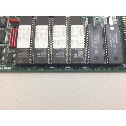 AVAL DATA AVME-115B MPU-05B PCB