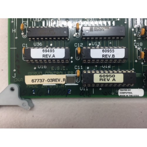 ESI 67737-03 SERVO CONTROLLER CKA Board