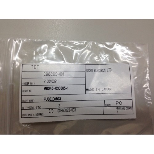 TEL MB045-030385-1 Daito Micro Fuse DM03 0.3A
