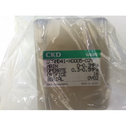 CKD GCAMD41-X0005-02Y Valve