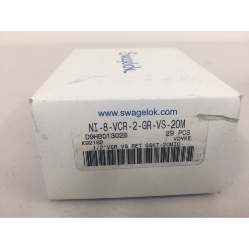 Swagelok NI-8-VCR-2-GR-VS-20M VCR Gasket